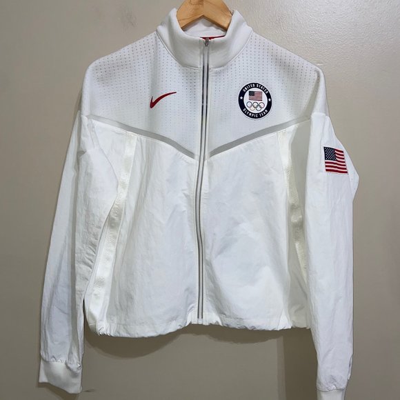 Nike | Jackets & Coats | Nike Team Usa Olympic Windrunner Metal Stand ...